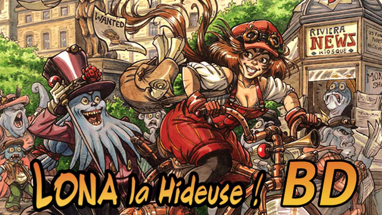 "Lona la Hideuse !" - Projet BD - Ulule