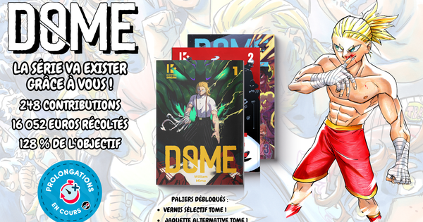 Dome remaster - tomes 1, 2 et 3 - Ulule