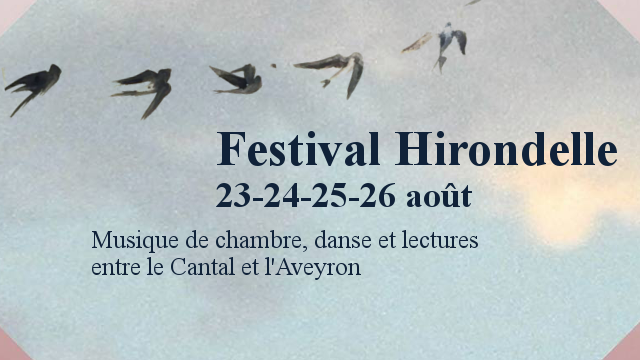Festival Hirondelle 2016
