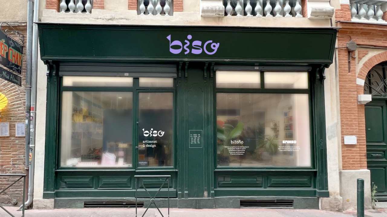 Biso : une boutique-atelier artisanale à Toulouse