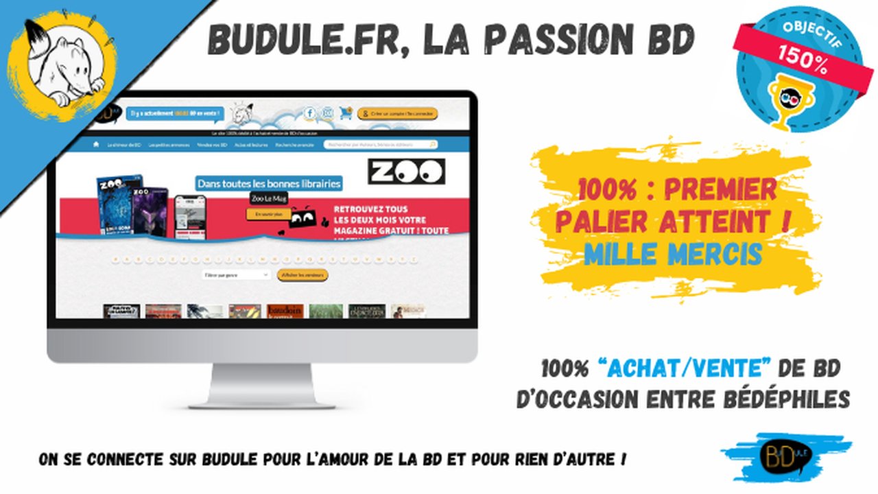 BuDule, un "Vinted" de la BD