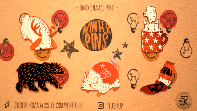 Winter Pins - Ulule