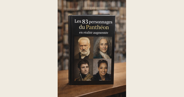Livre - Les 83 Personnages du Panthéon en Réalité Augmentée