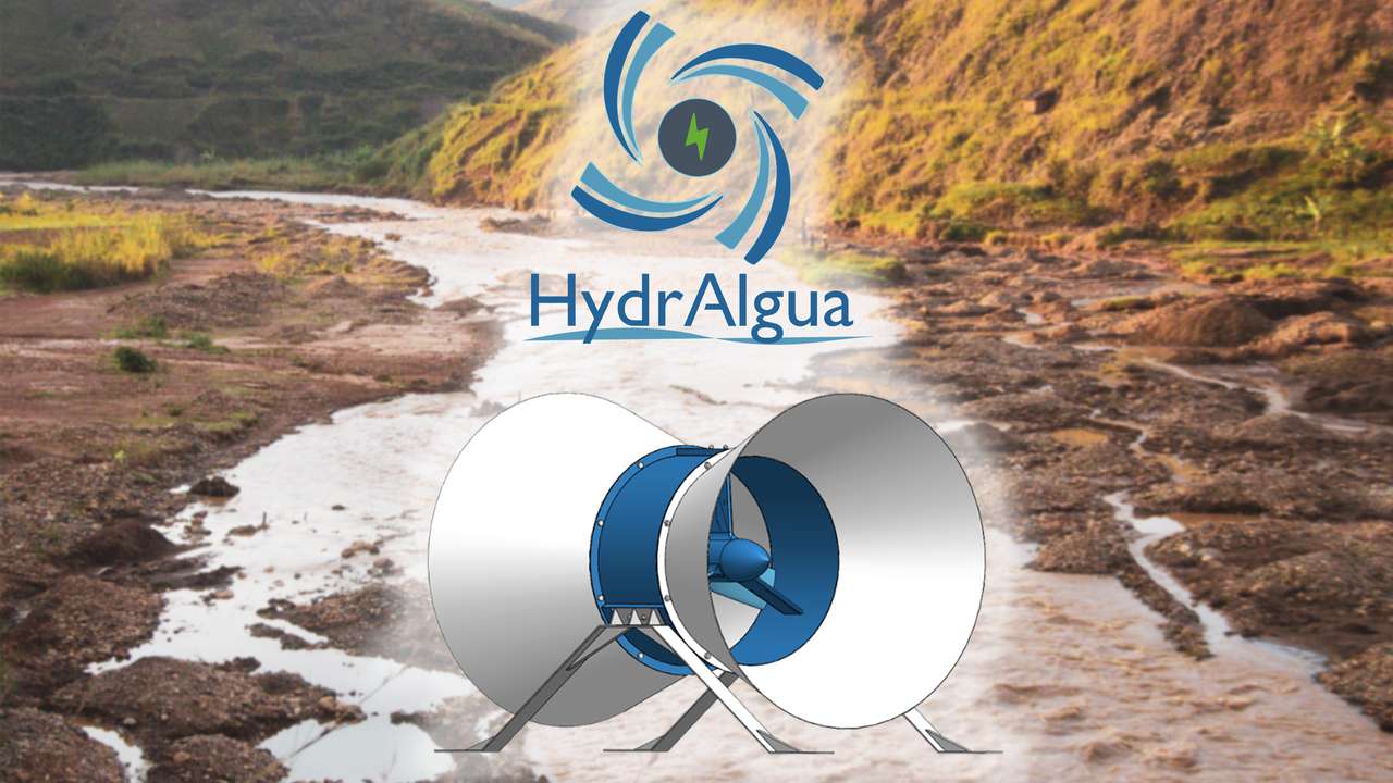 HydrAlgua River / L'hydrolienne domestique / Prototype n°2