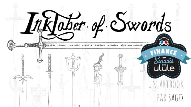 Artbook : Inktober of swords