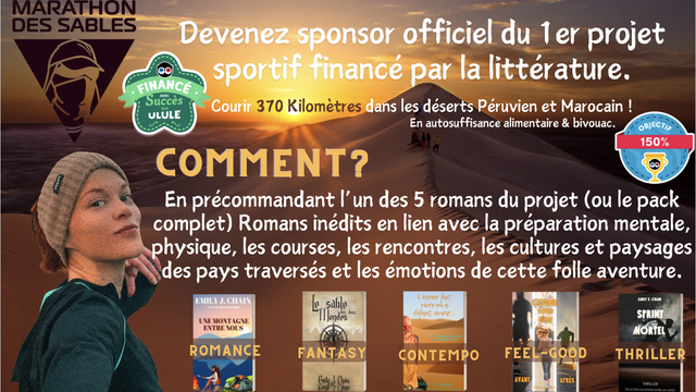 370 km dans le désert & 5 romans pour vous