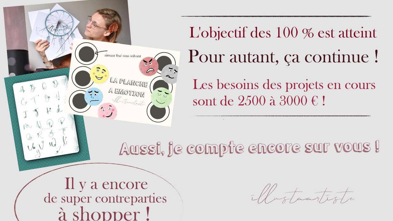 Illustaartiste crée sa planche à émotion