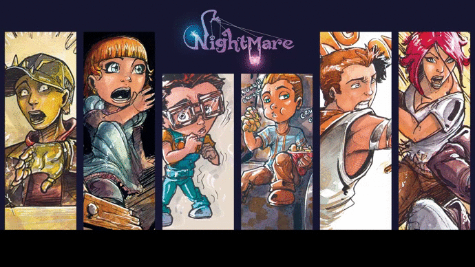 Nightmare : Roman + BD + Illustrations