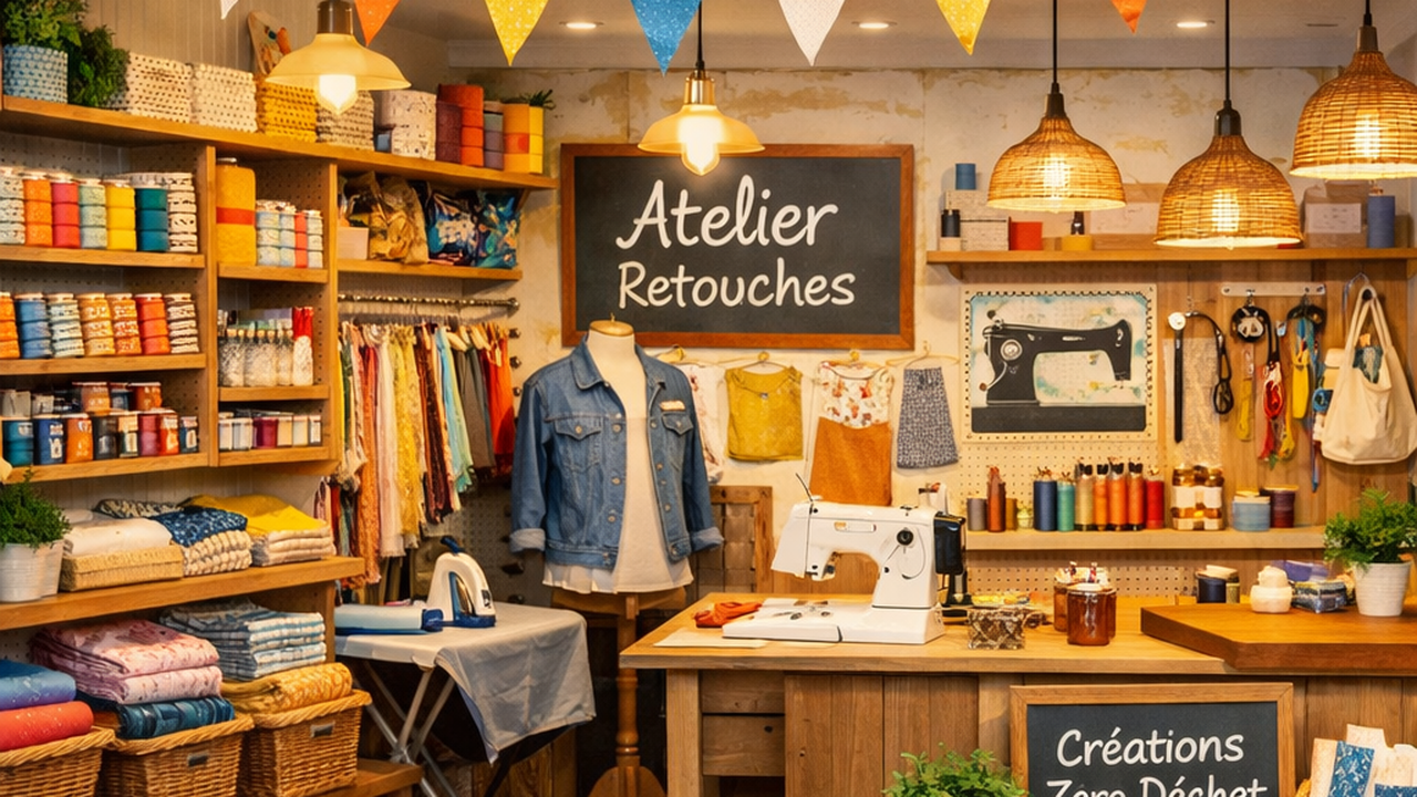 Mercerie moderne & Atelier de retouches éco-responsables