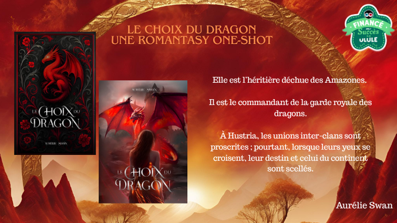 Edition collector - Le choix du dragon - Romantasy one-shot