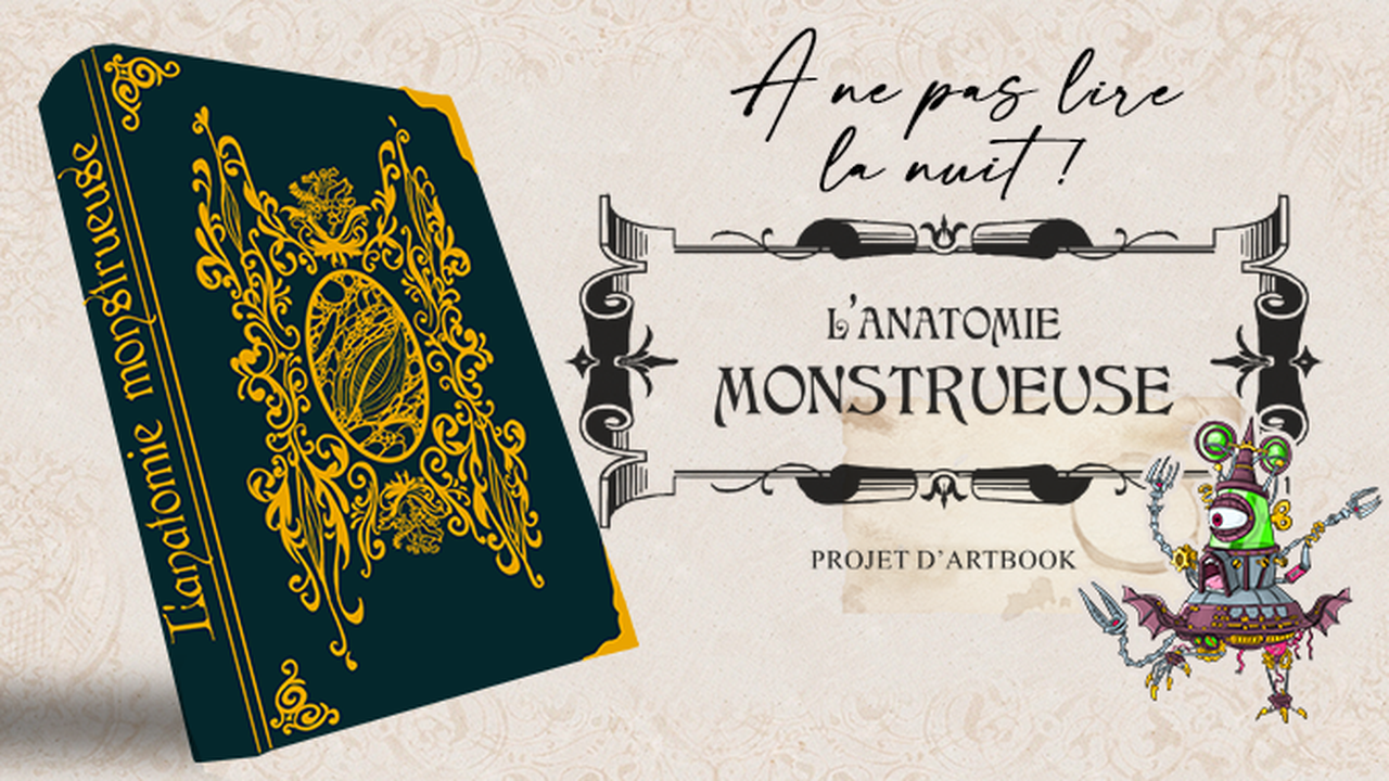 L'anatomie monstrueuse - Livre d'Art
