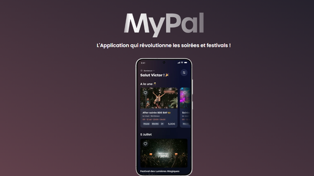 Mypal – L’app qui réinvente l’univers des soirées en France. - Ulule