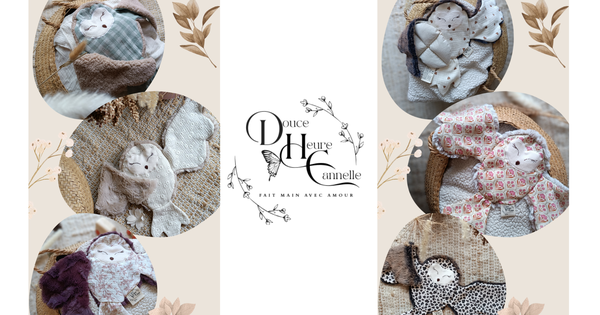 Doudou bouillotte pensé et créé par une puéricultrice