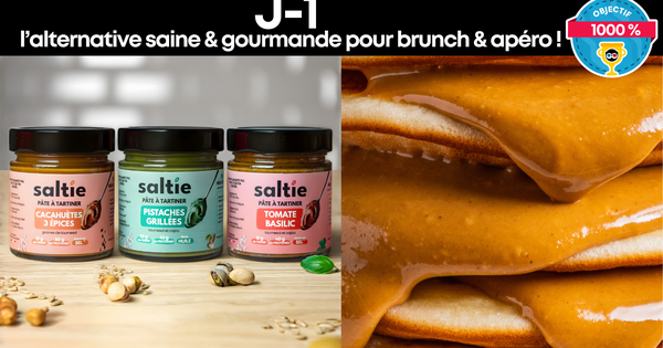 Saltie la 1ère pâte à tartiner salée saine & gourmande