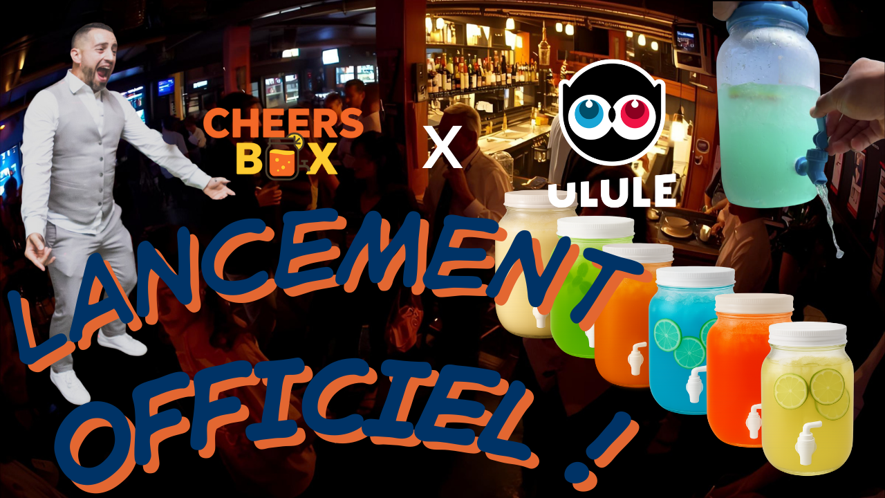 🍹 Cheers Box – Les cocktails qui changent la soirée