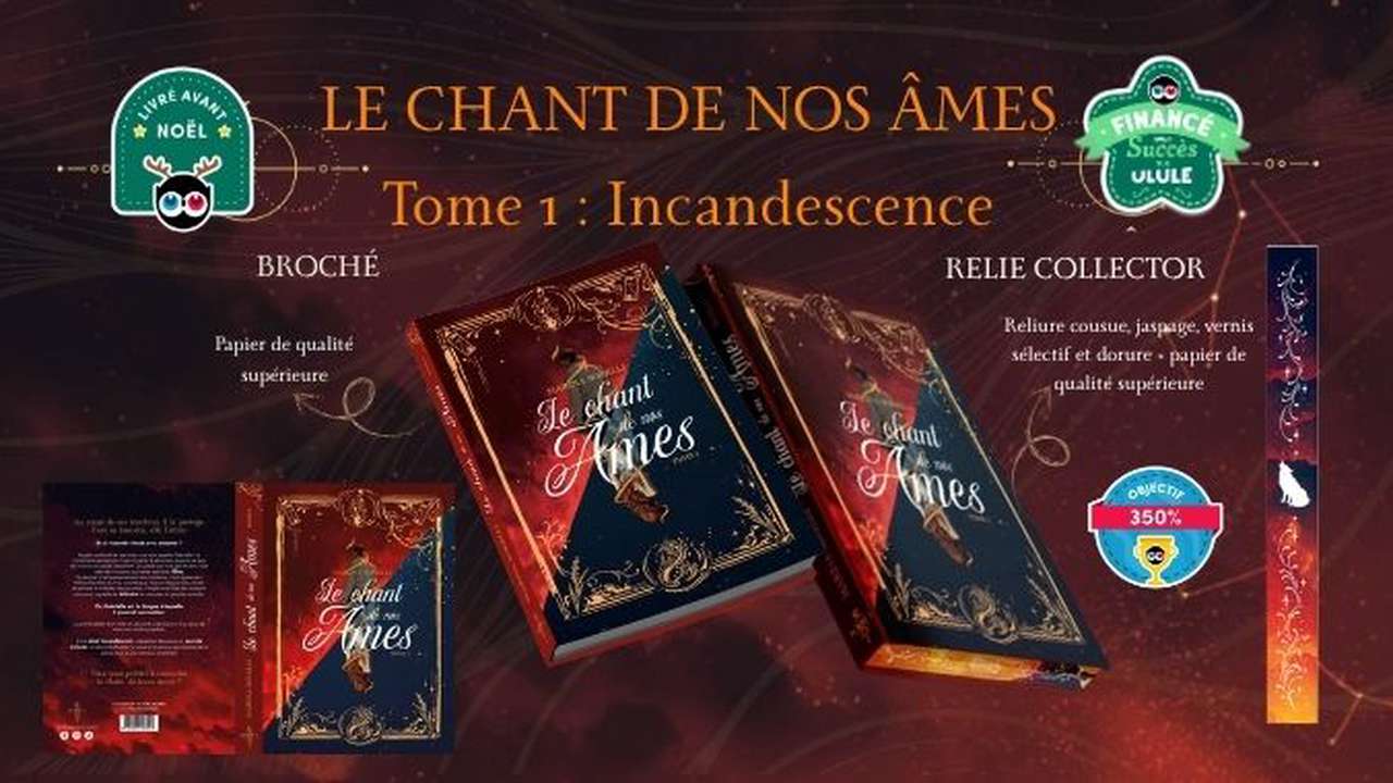 Le Chant de nos âmes - la romantasy où aimer défie le temps.