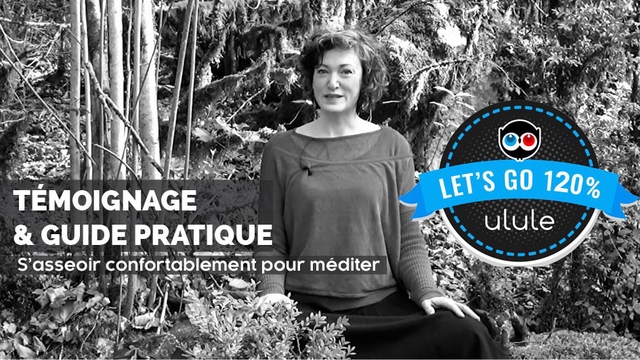 Une posture confortable pour méditer