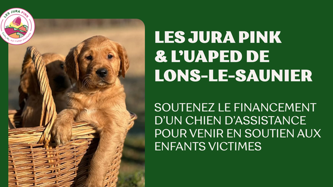 FINANCEMENT D'UN CHIEN D'ASSISTANCE A L'UAPED DE LONS (39)