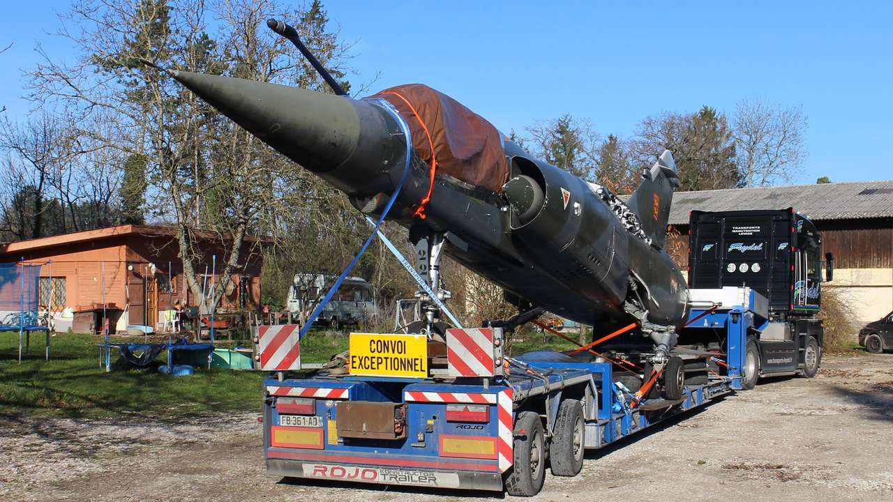 Conservation du Mirage F1-CT n°220 - Ulule