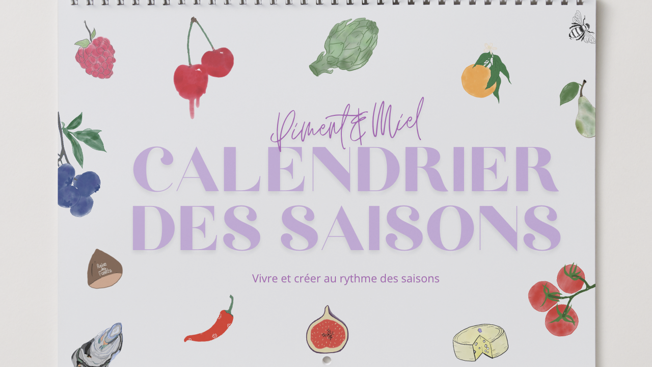 Calendrier des saisons illustré – Recettes & astuces - Ulule