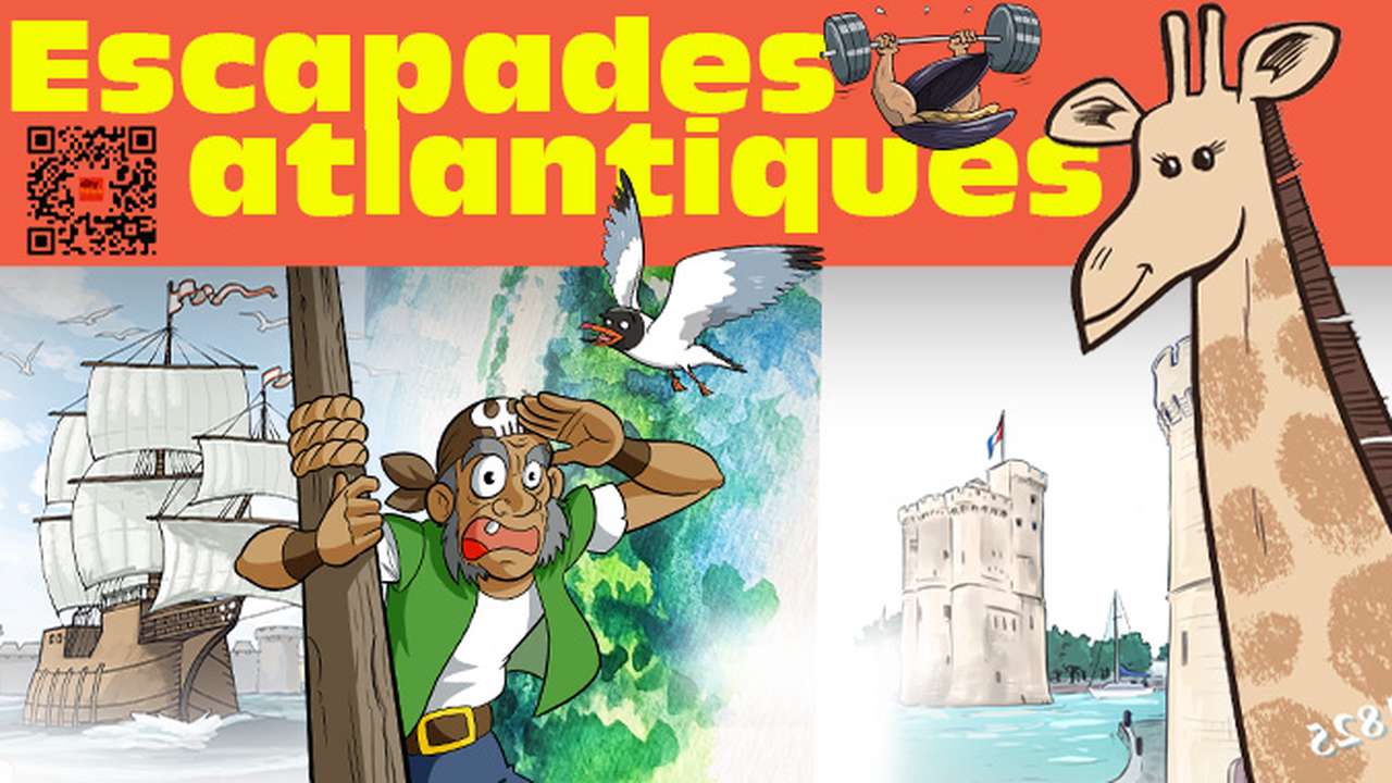 Escapades atlantiques ! Trésors de Charente-Maritime en BD