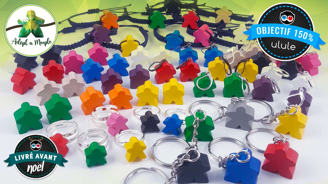 Pré-commande Adopt a Meeple - Ulule