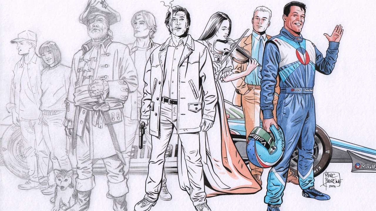 Sous le crayon de Marc Bourgne