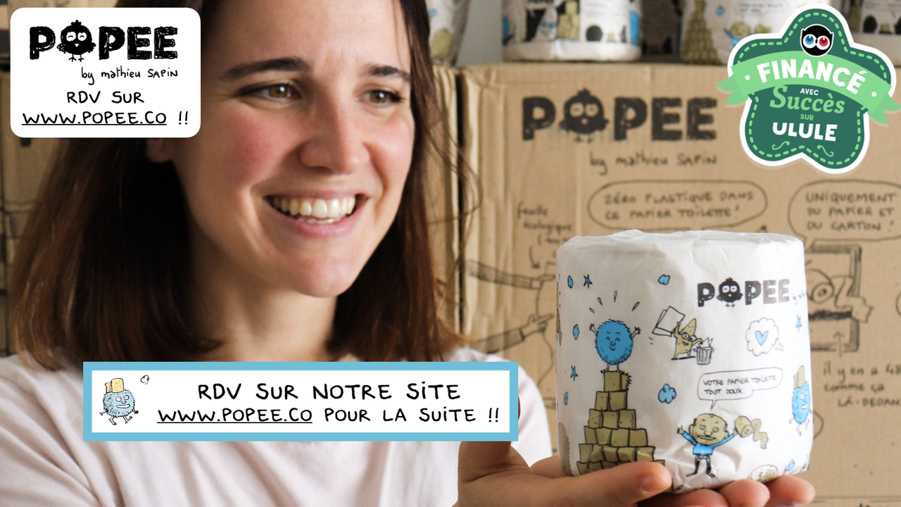 MATHIEU SAPIN x POPEE : le papier toilette dans une BD 🗯 - Ulule