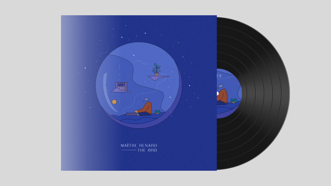 Vinyl of 'The Orb' by Maître Renard - Ulule