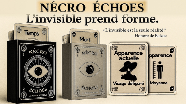 NÉCRO ÉCHOES— Jeu de cartes pour explorer le monde invisible