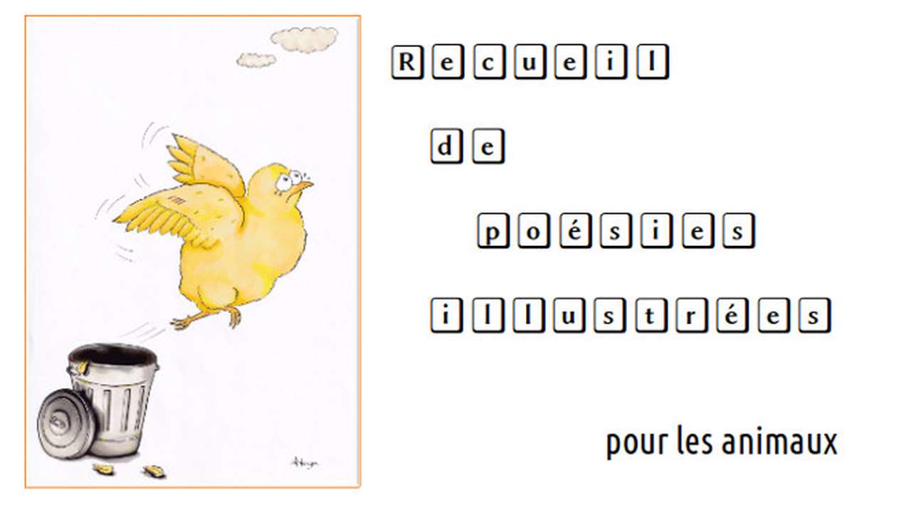 Recueil de poèmes illustrés sur les animaux - Ulule