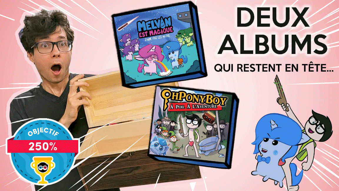DEUX ALBUMS ♫ : OhPonyBoy et Melvin Est Magique ! - Ulule