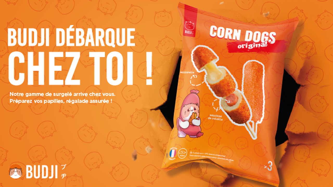 BUDJI se lance dans le surgelé