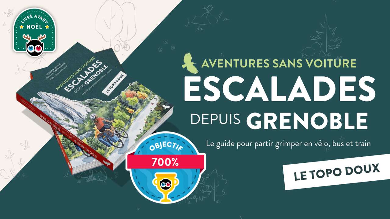 Le topo doux - Climbing in bus, bike, train from Grenoble