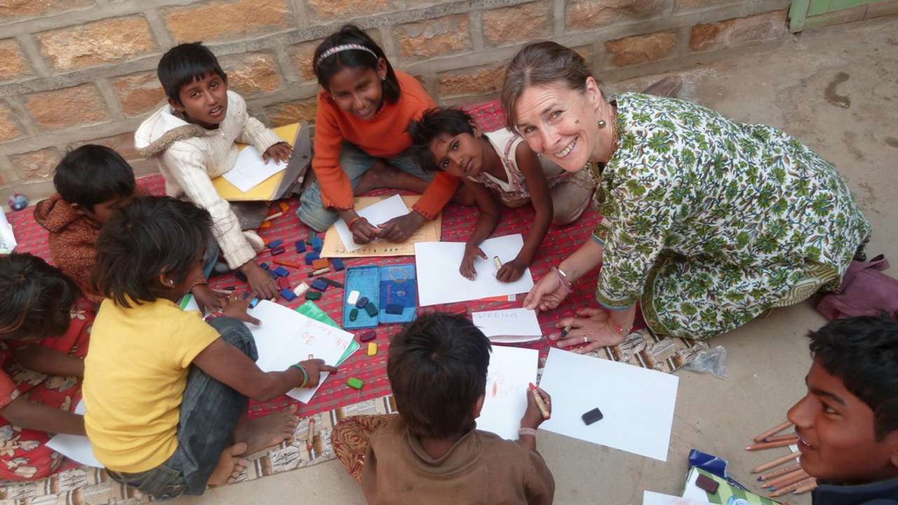 Projet pédagogique pour les enfants d'Inde