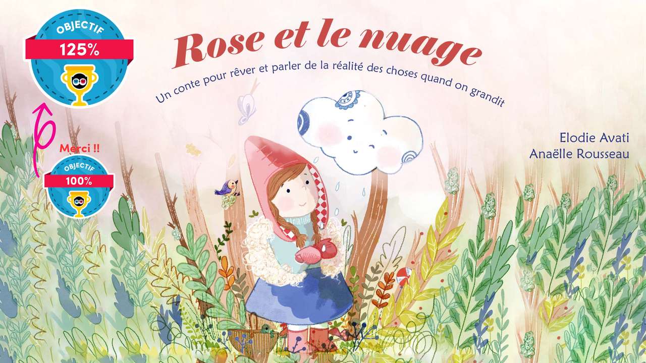 Album jeunesse "Rose et le nuage"