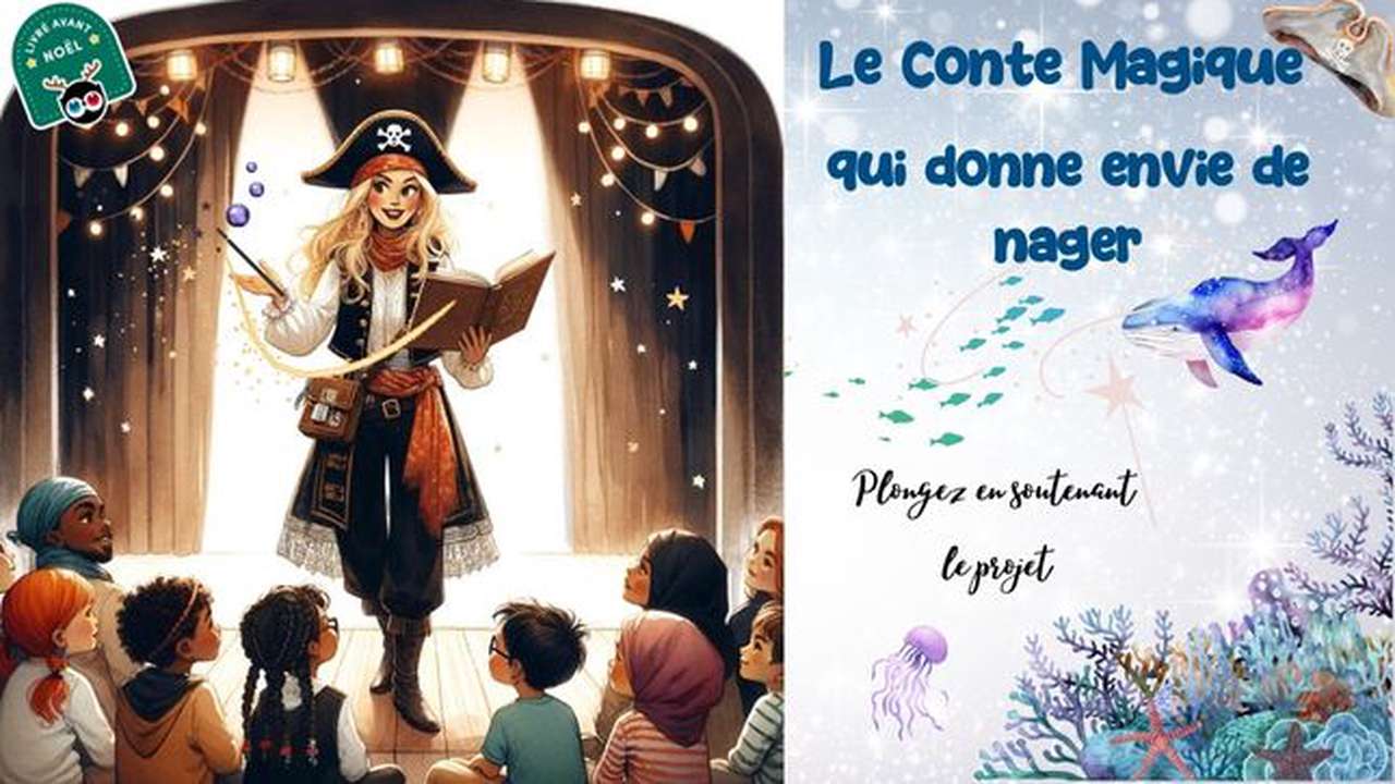Un Conte Magique pour apprendre à Nager ! - Ulule
