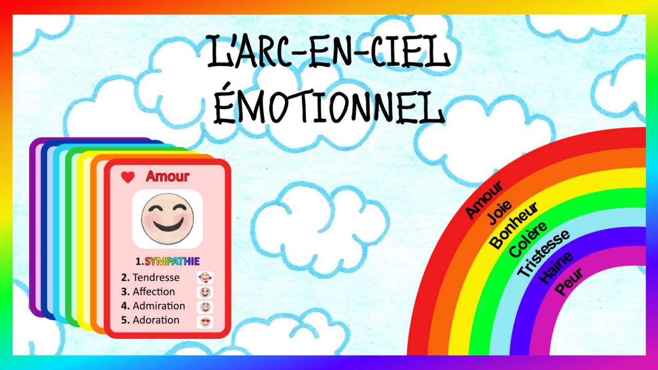 L'arc-en-ciel émotionnel