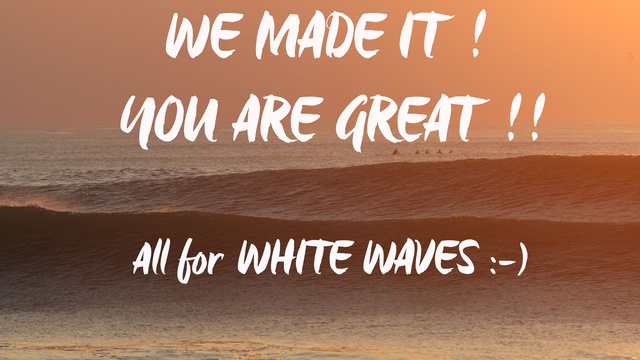 WHITE WAVES - Ulule