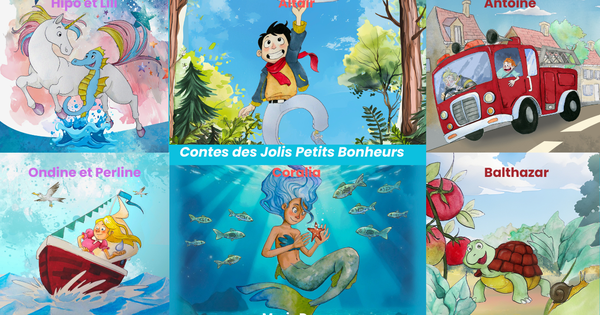 "Contes des Jolis Petits Bonheurs "pour enfants de 3/7 ans - Ulule