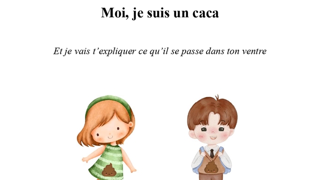 Livre jeunesse : Moi je suis un caca