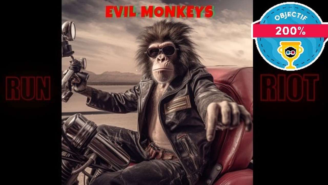 Evil Monkeys - nouvel album: "Run Riot!" - Ulule