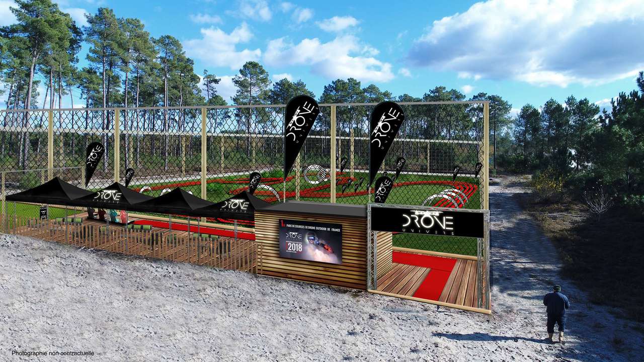 DRONE UNIVERS PARC DE LOISIRS POUR TOUS