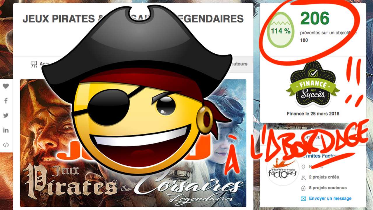 JEUX PIRATES & CORSAIRES LEGENDAIRES