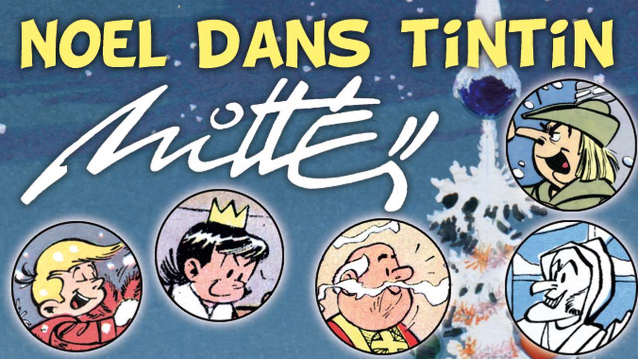 NOËL DANS TINTIN par Mittéï