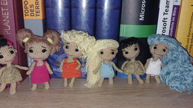 Tiny Amigurumi Dolls