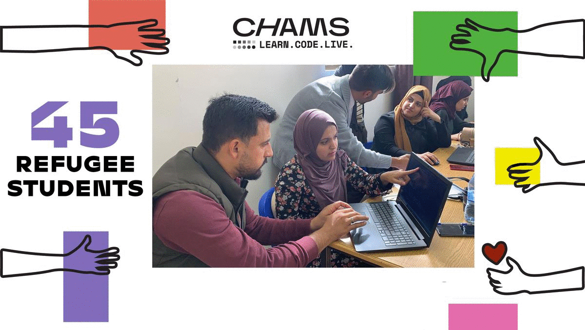 Open 2 coding school for refugees in 2021