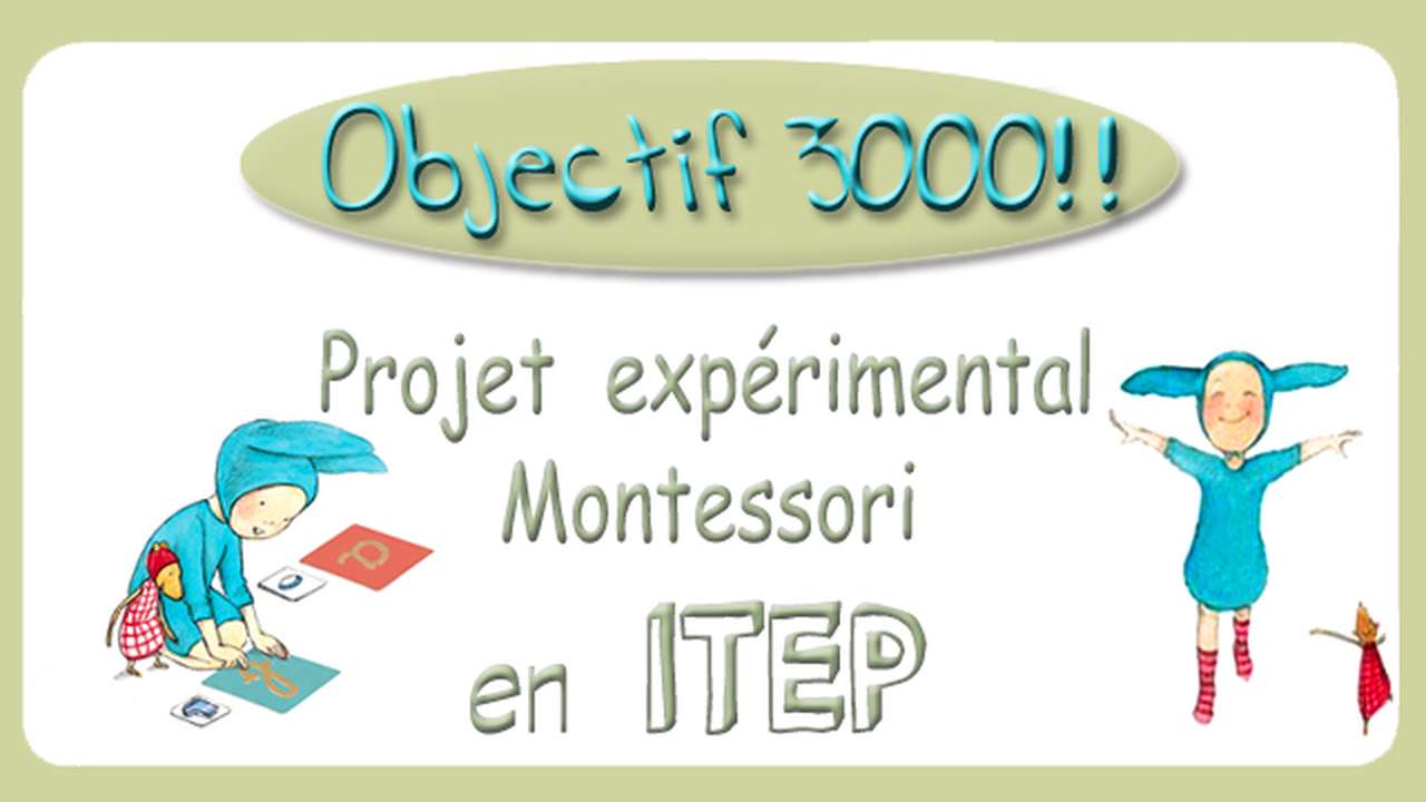 Projet expérimental Montessori en ITEP - Ulule