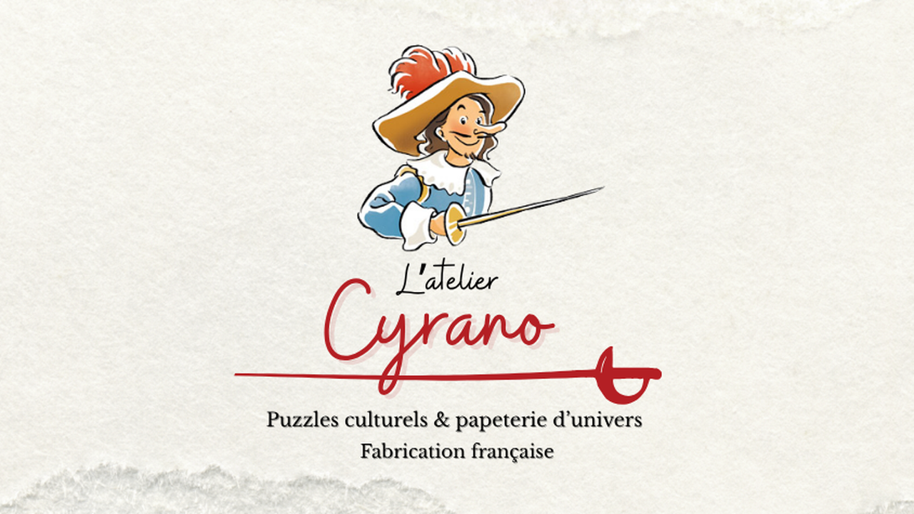 L'Atelier Cyrano, puzzles culturels et papeterie d'univers