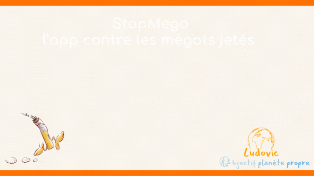 StopMego, l'application pour lutter contre les mégots jetés